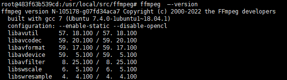 ubuntu安装ffmpeg（踩坑修正版）_ubuntu ffmpeg找不到libavfomart-CSDN博客