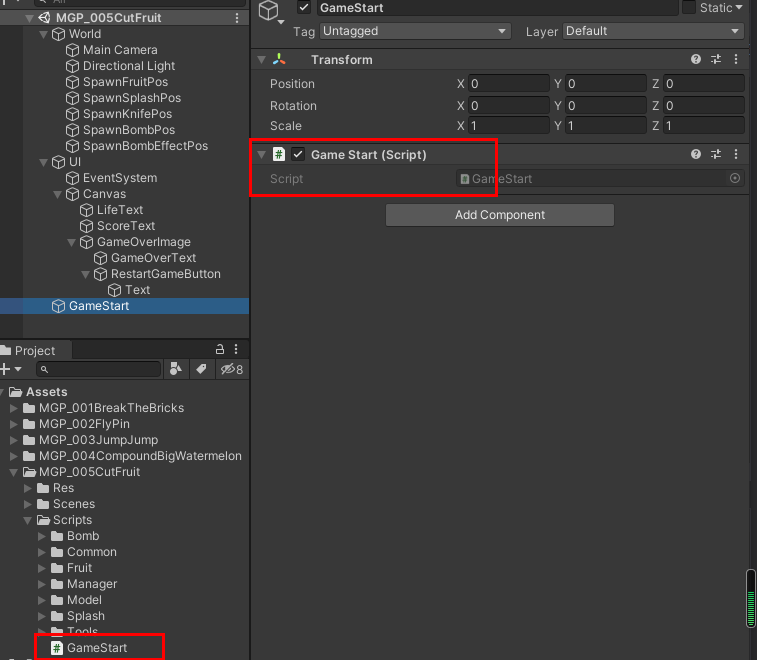 Unity 游戏实例开发集合 之 CutFruit (切水果(水果忍者)) 休闲小游戏快速实现_unity3d切水果-CSDN博客