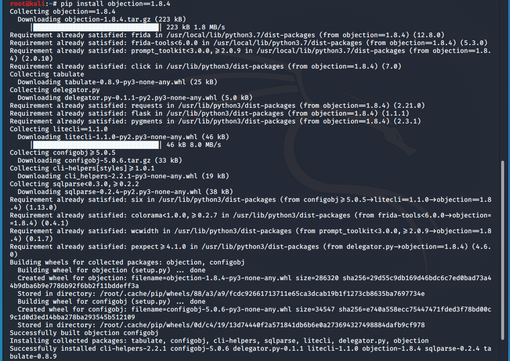 Install specific versions of FRIDA and Objects - Programmer Sought