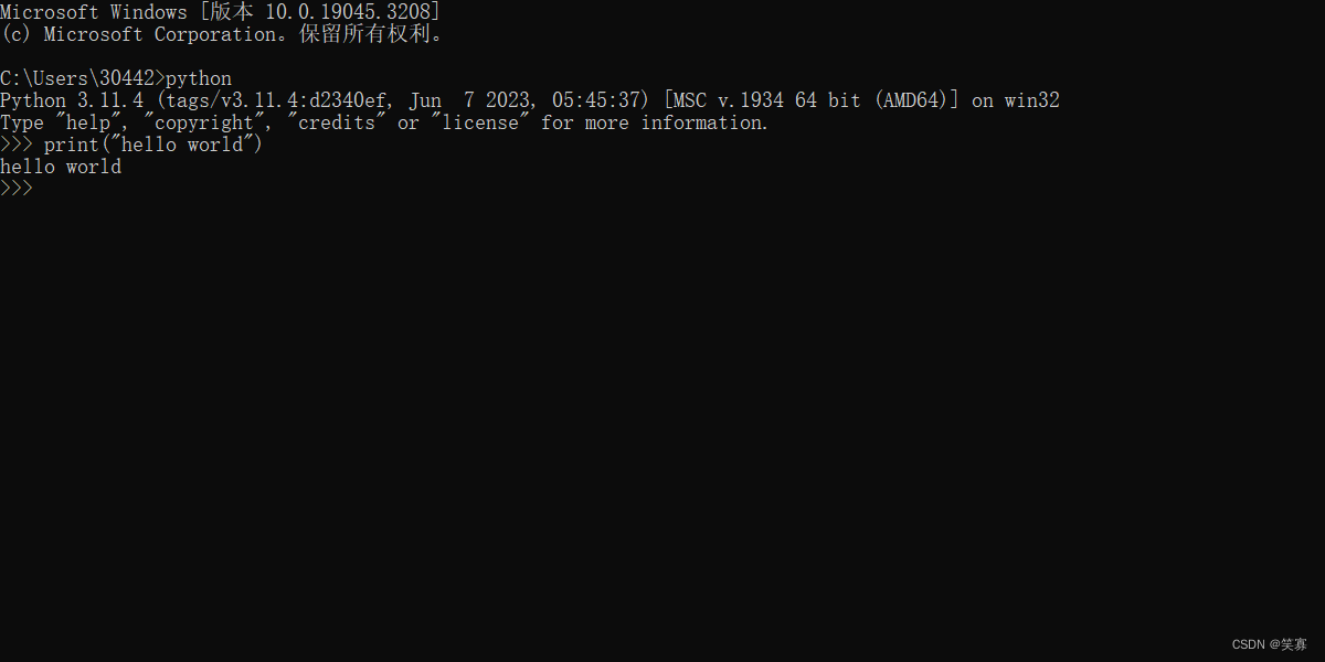 Python的安装以及环境配置python安装和环境配置 Csdn博客