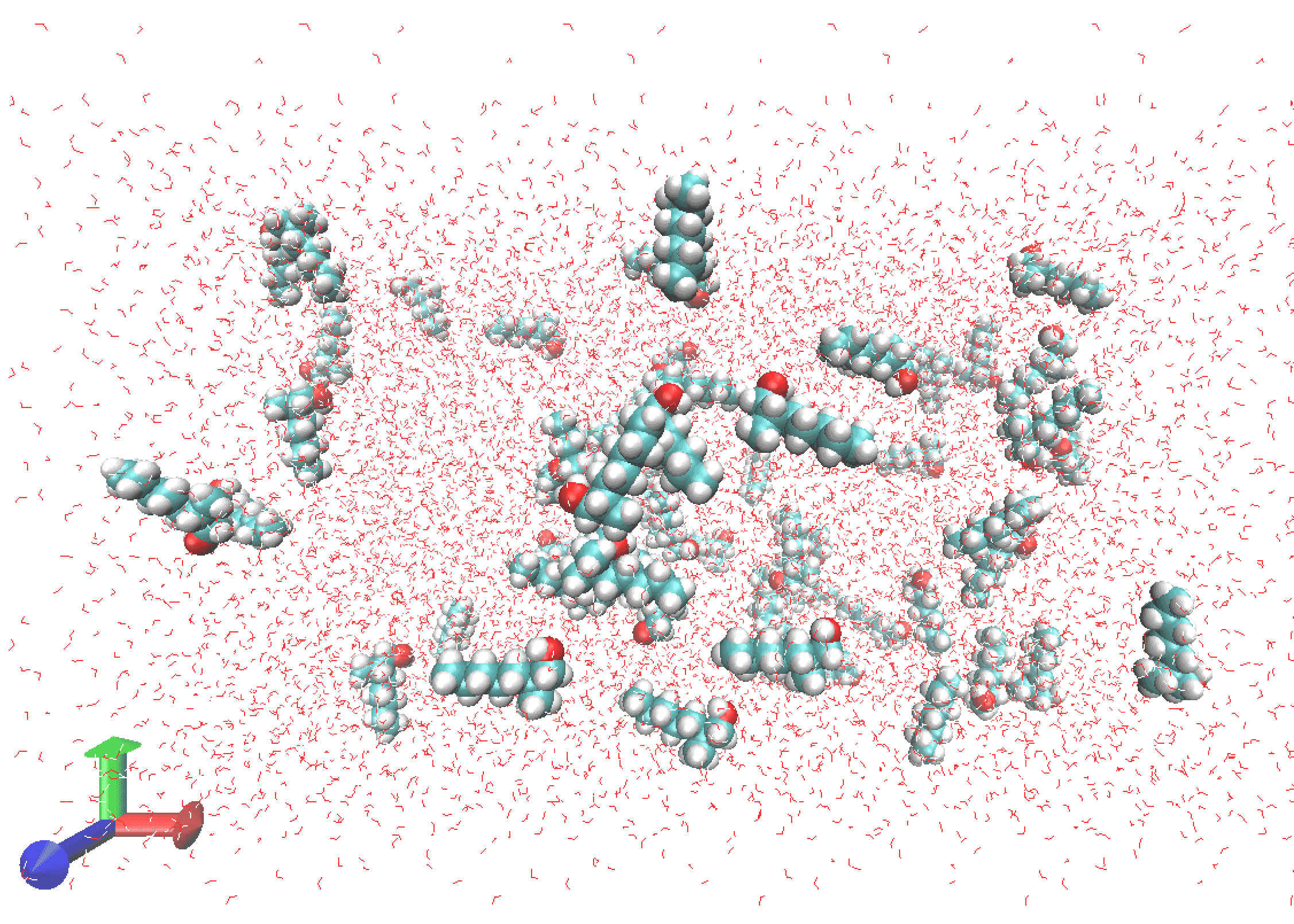 仲辛醇/水体系的界面现象——Lammps与Gromacs计算结果对比_gromacs和lammps区别-CSDN博客