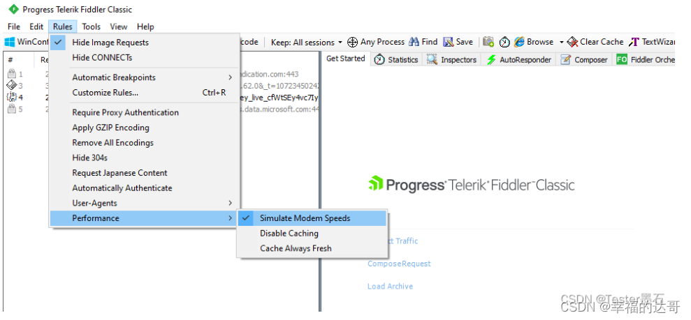 如何使用Fiddler进行弱网测试_fiddler怎么设置网络-CSDN博客