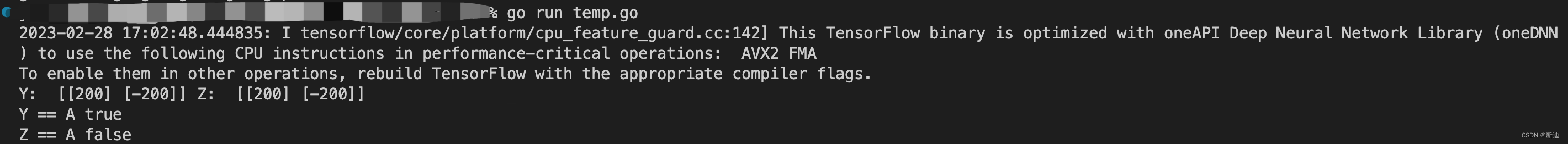 mac系统golang安装tensorflow（踩坑好多）_tensorflow golang-CSDN博客