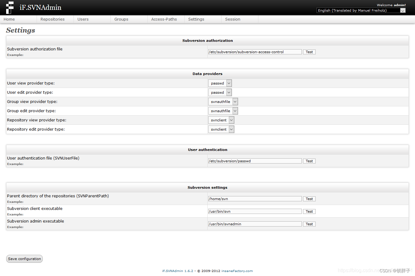 Linux + docker + svn +IF.SVNAdmin构建私有化代码托管平台_docker if.svnadmin-CSDN博客