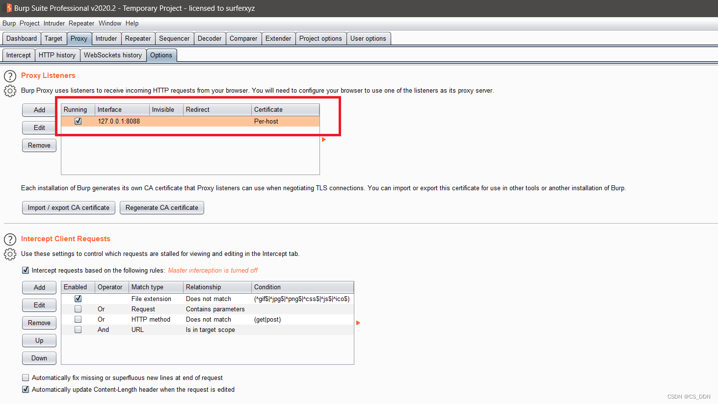 渗透测试-burpsuite抓取PC客户端数据包_burpsuite抓电脑客户端包-CSDN博客
