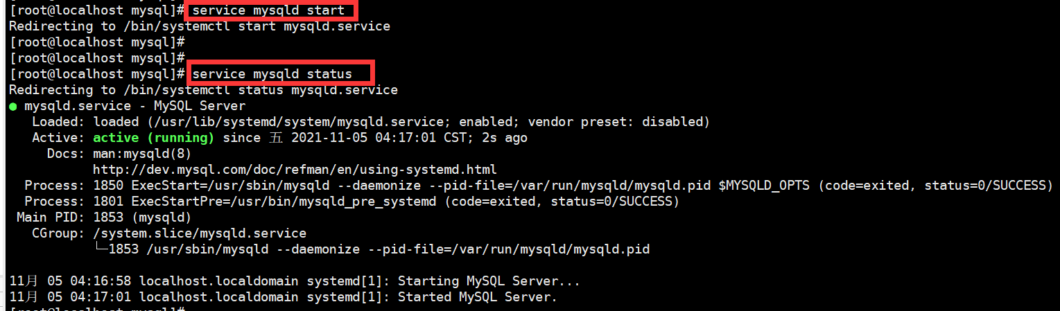 Red Hat Enterprise Linux Server release 7.4 (Maipo) 安装mysql5.7.36-CSDN博客