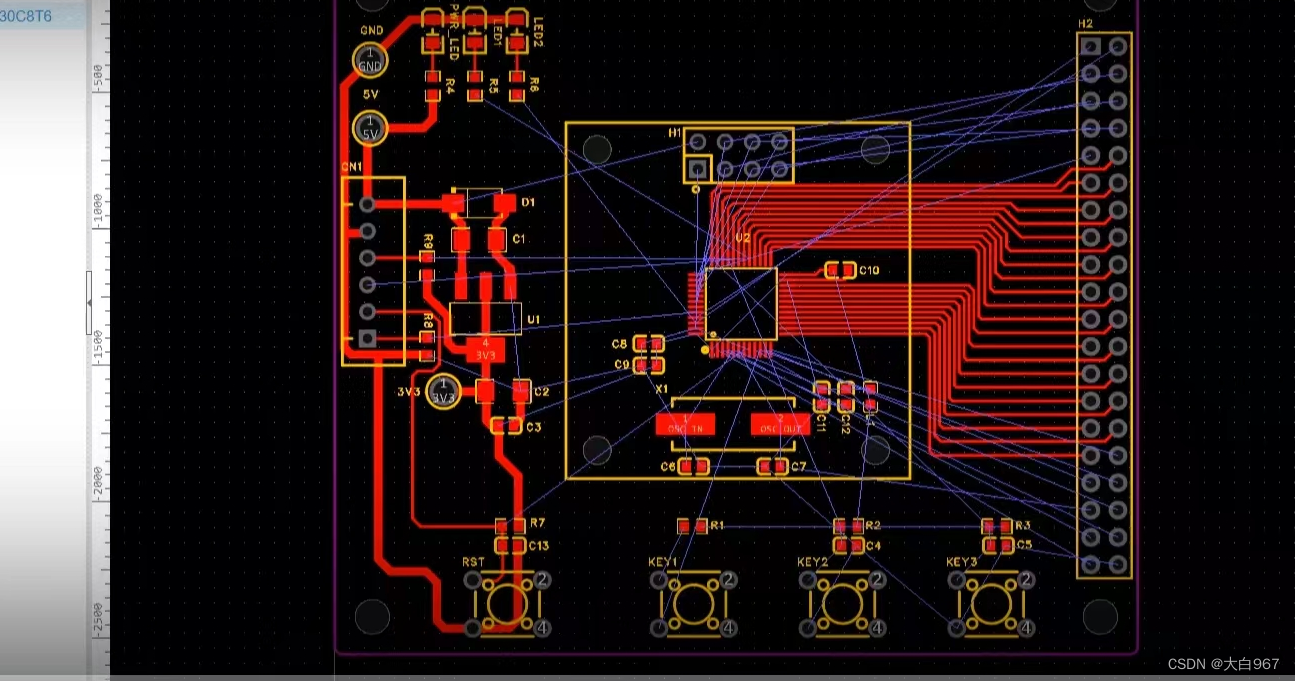 立创eda入门经验分享（2）——布线问题_立创eda布线规则-CSDN博客