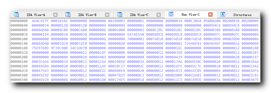 【Android 逆向】IDA 工具使用 ( 同步指定的 IDA View 视图 | Hex View 数据格式 | 过滤设置 )_ida view-a-CSDN博客