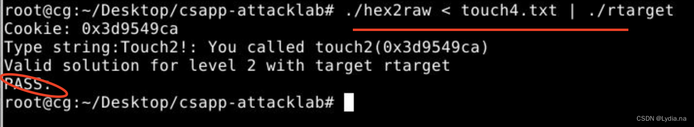 【深入理解计算机系统csapp】 attack lab实验四_attacklab实验-CSDN博客