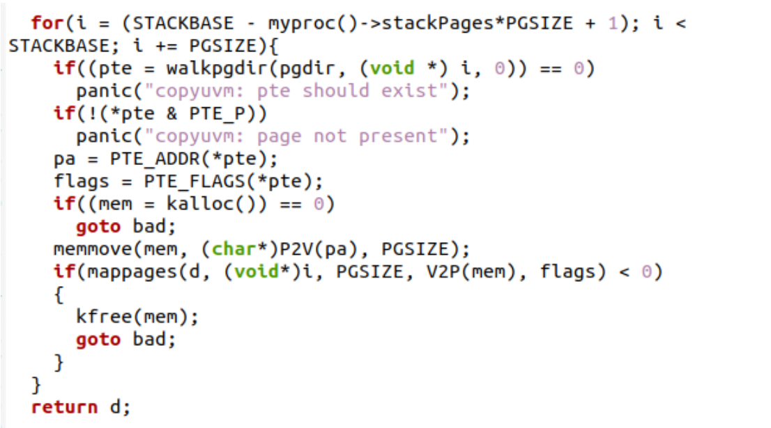 实验五 内存管理（在xv6系统中实现：修改内存布局，将堆栈移动到地址空间的顶部并实现堆）_xv6内存分配实验-CSDN博客