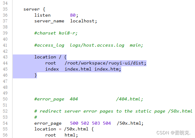 SpringBoot+Vue项目（若依为例）Linux部署（云服务器同理）_linux部署ruoyi-vue-CSDN博客