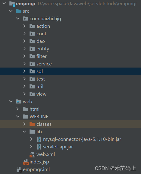 【JavaWeb·5】Servlet+JDBC分包分层实现增删改查详解 附源码_javaweb单表增删查改jdbc源码-CSDN博客