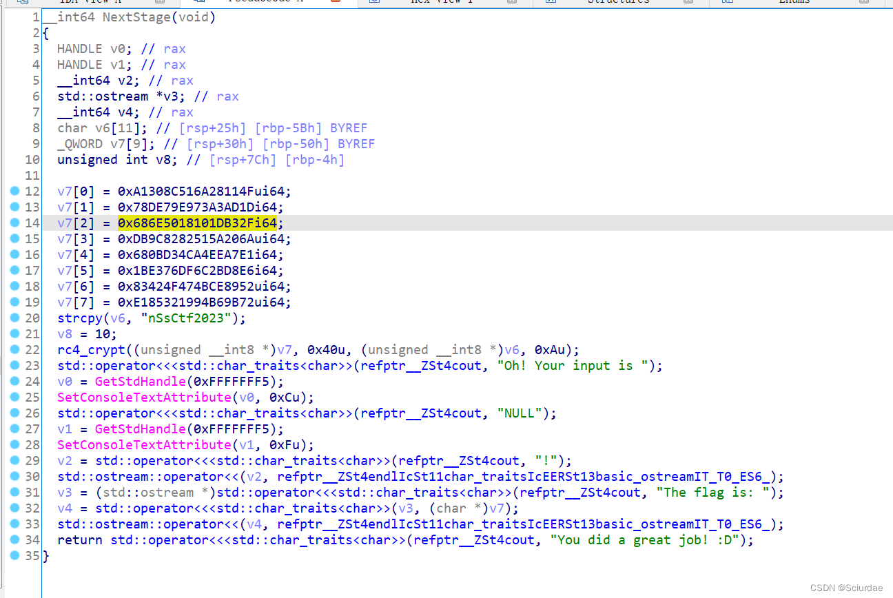 2023年SWPU NSS 秋季招新赛 CTF Reverse‘方向WP详解_[swpuctf 2023 秋季新生赛]junk code-CSDN博客