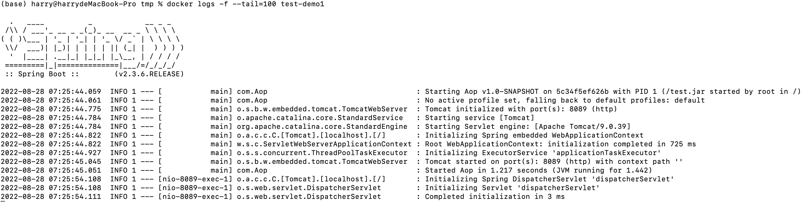 Docker上部署并运行springboot项目 Docker挂载目录 运行springboot Csdn博客