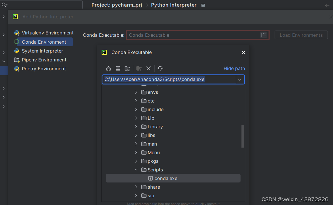 pycharm 2023.2.1 (Community Edition)无法导入anaconda环境配置_pycharm community ...