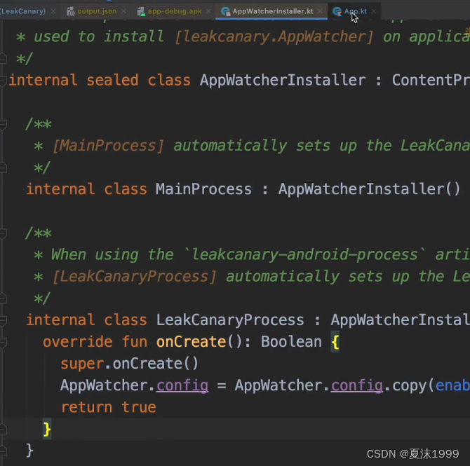 LeakCanary 内存检测-CSDN博客