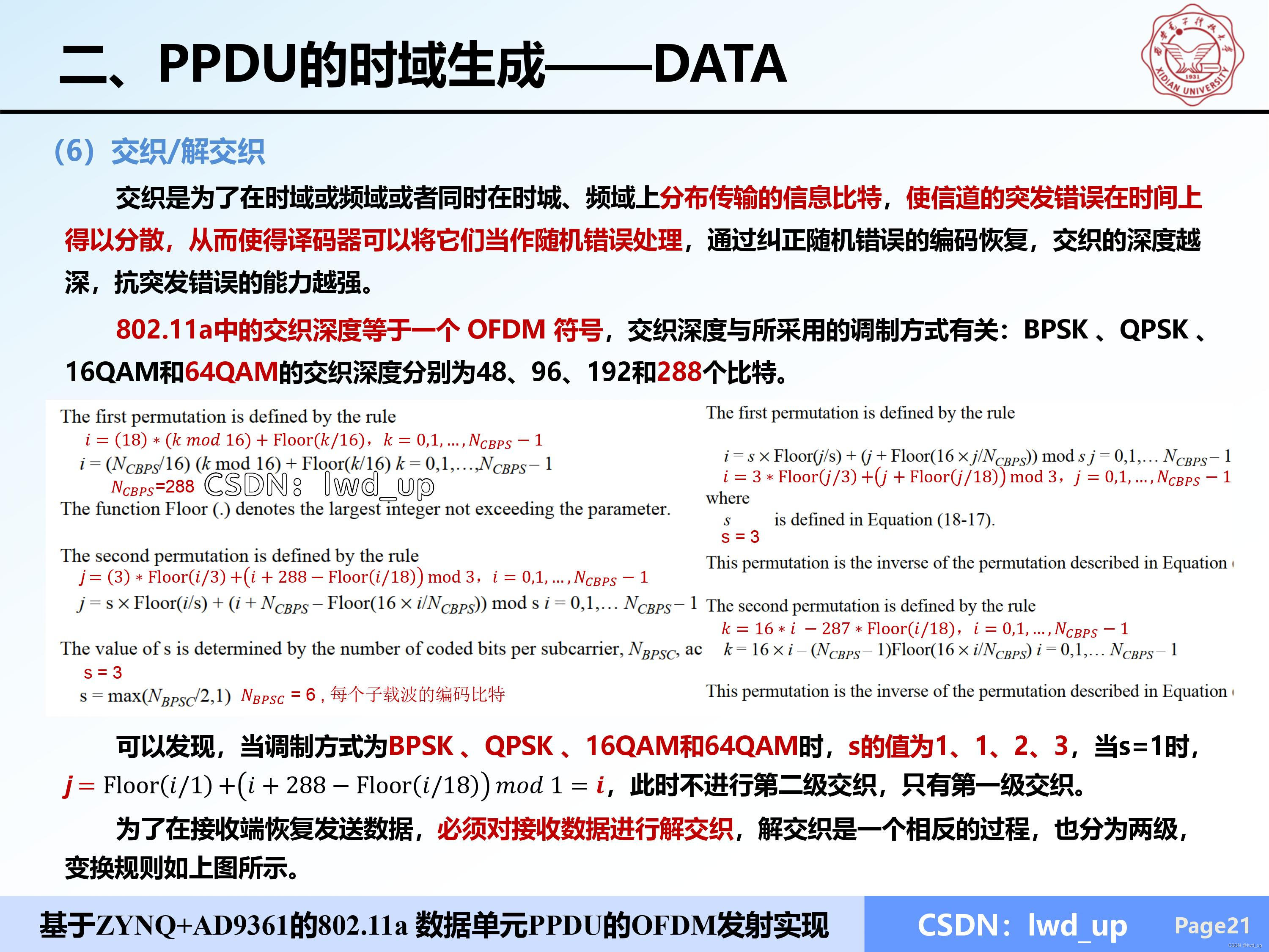 基于zynq与ad9361的80211a数据单元ppdu的ofdm发射实现zynq和9361 Csdn博客
