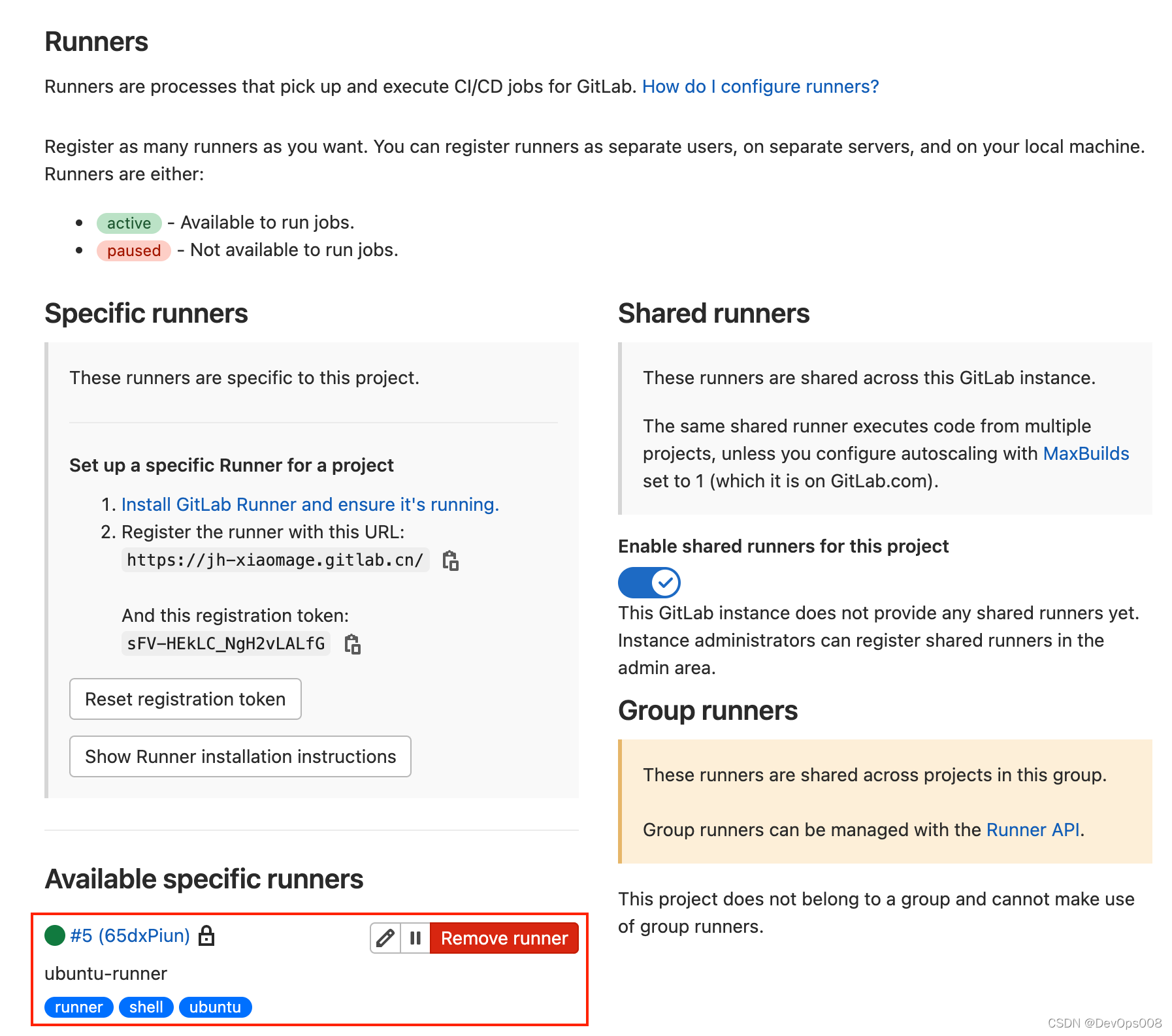 在 Ubuntu 上安装使用极狐gitlab Runner Ubuntu Gitlab Runner Csdn博客