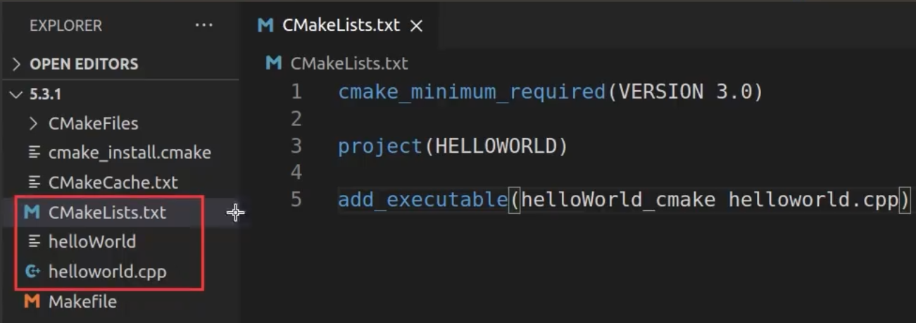 CMake编译工程/第一个CMakeLists.txt（最详细案例演示）_cmakelists教程-CSDN博客