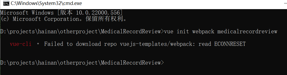 搭建Vue环境报错整理_processticksandrejections-CSDN博客