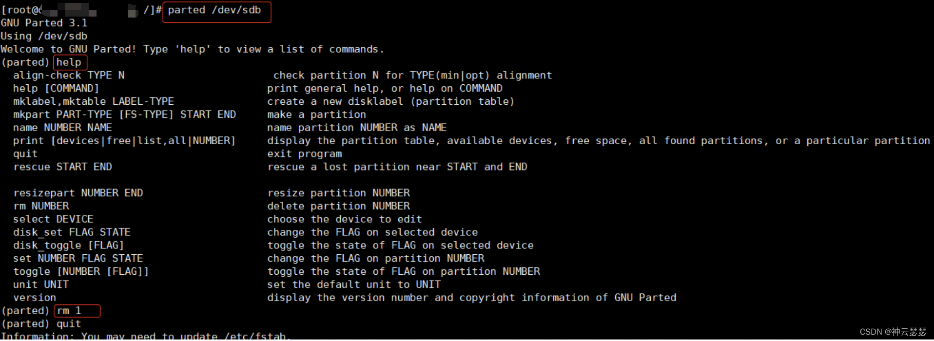linux磁盘挂载之parted_parted挂载磁盘-CSDN博客