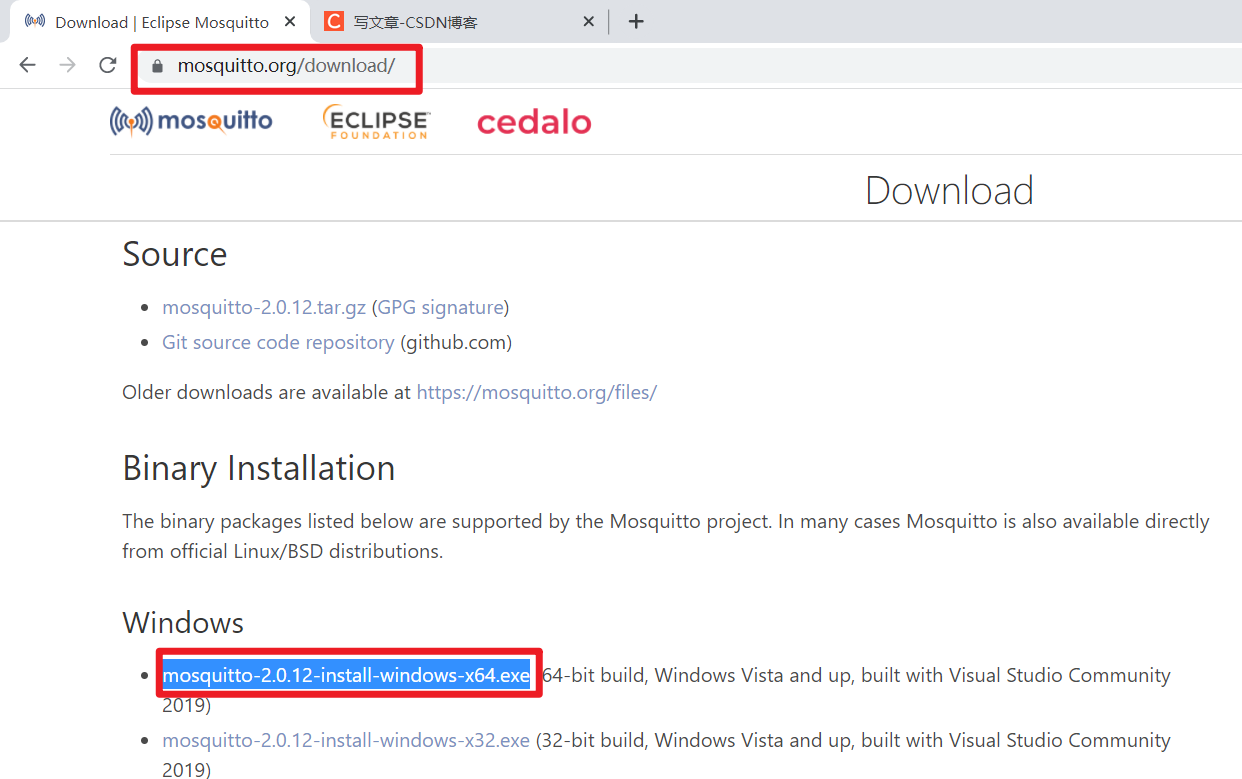 mqtt服务器(mosquitto)测试环境的搭建_mosquitto c#-CSDN博客