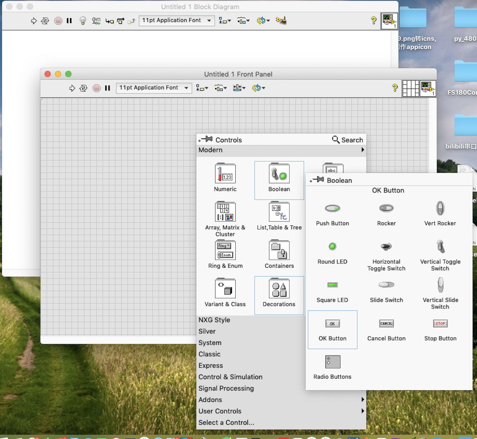 Mac电脑-Labview入门程序，点击按钮label显示文字_labview 2018 mac-CSDN博客