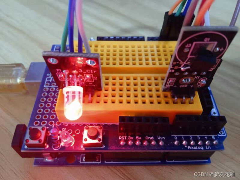 「雕爷学编程」arduino动手做（39）——ds18b20温度传感器2arduino 18b20 Csdn博客