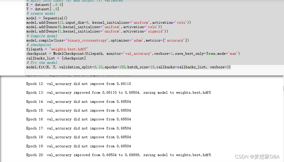 How to Keep The Best Models During Training With Checkpointing_modelcheckpoint best model-CSDN博客