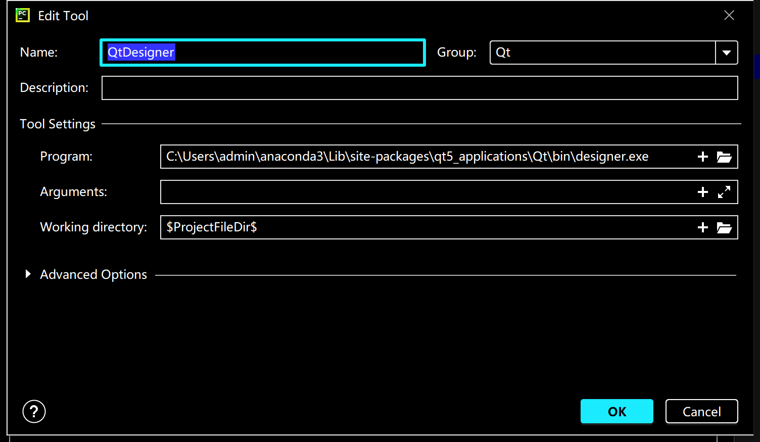 【IDE技巧】在Pycharm部署Qt5 Creator和PyUIC_qtcreate pycharm-CSDN博客