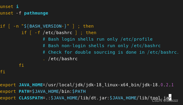 Linux中安装配置jdk_jdk18linux版-CSDN博客