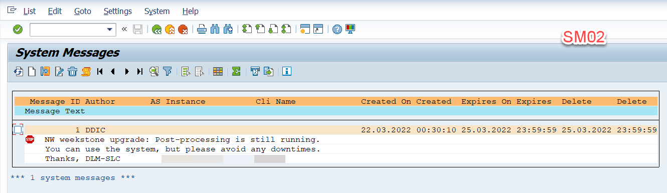 SAP系统中的几种系统级消息（用户登录后消息弹窗SM02，TH_POPUP，以及系统邮件）_sap sm02-CSDN博客