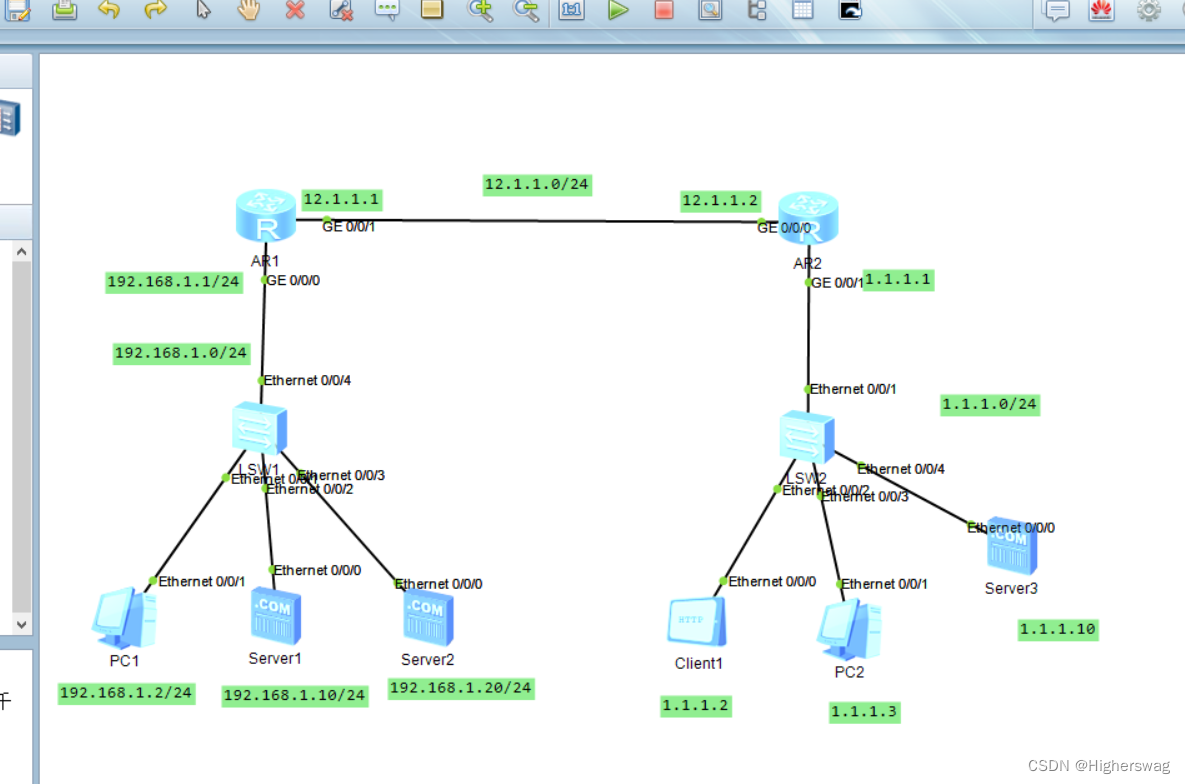 HCIA NAT配置实验_info: the nat in the network has existed. already -CSDN博客