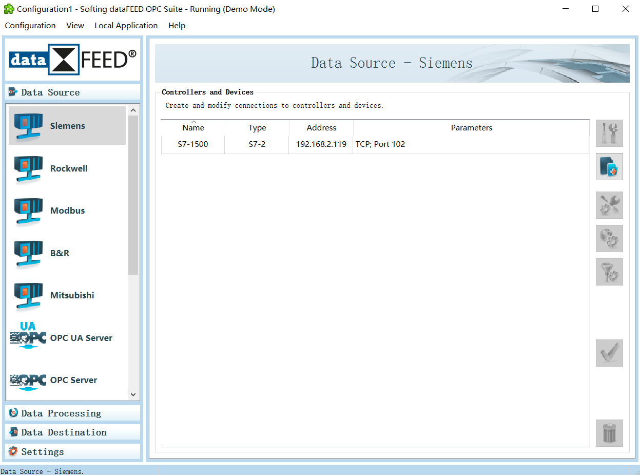 dataFEED OPC Suite轻松连接西门子PLC到IT应用_opc支持符号访问1500的有几个-CSDN博客