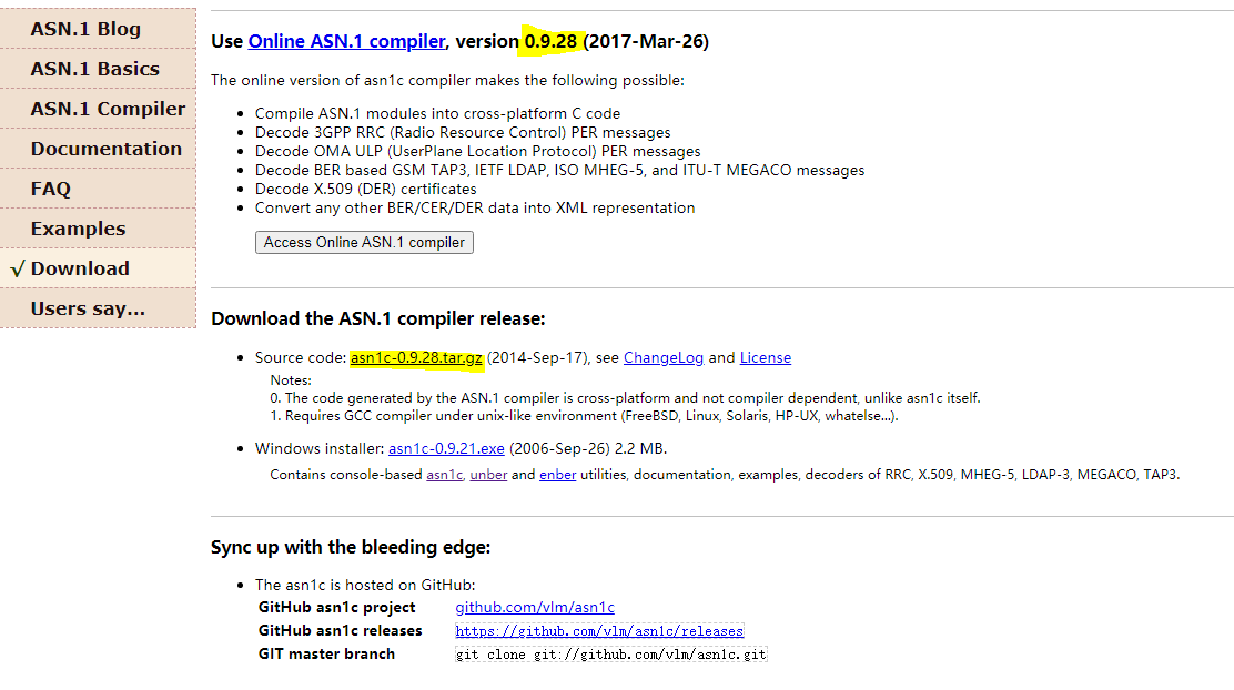 ASN.1编解码：asn1c的版本分析-诺基亚_asn.1 grammar parse error near (token":"):syntax e-CSDN博客