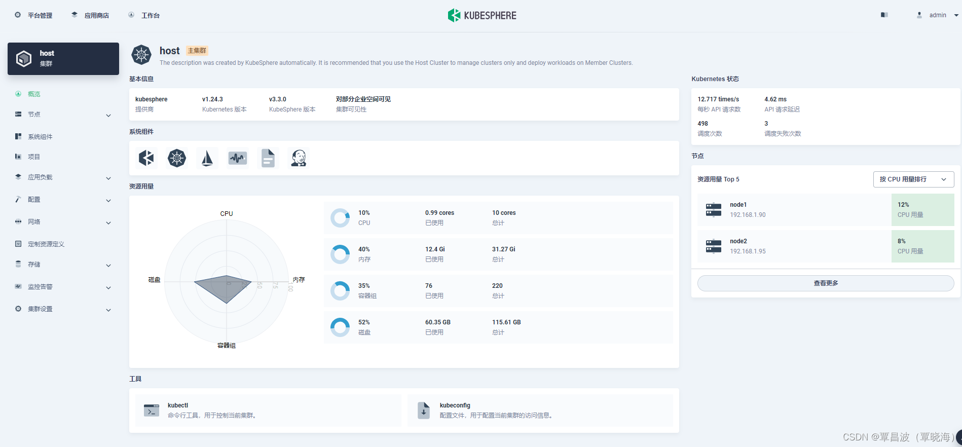 DevOps- 案例-KubeSphere实现 cicd_kubesphere cicd-CSDN博客