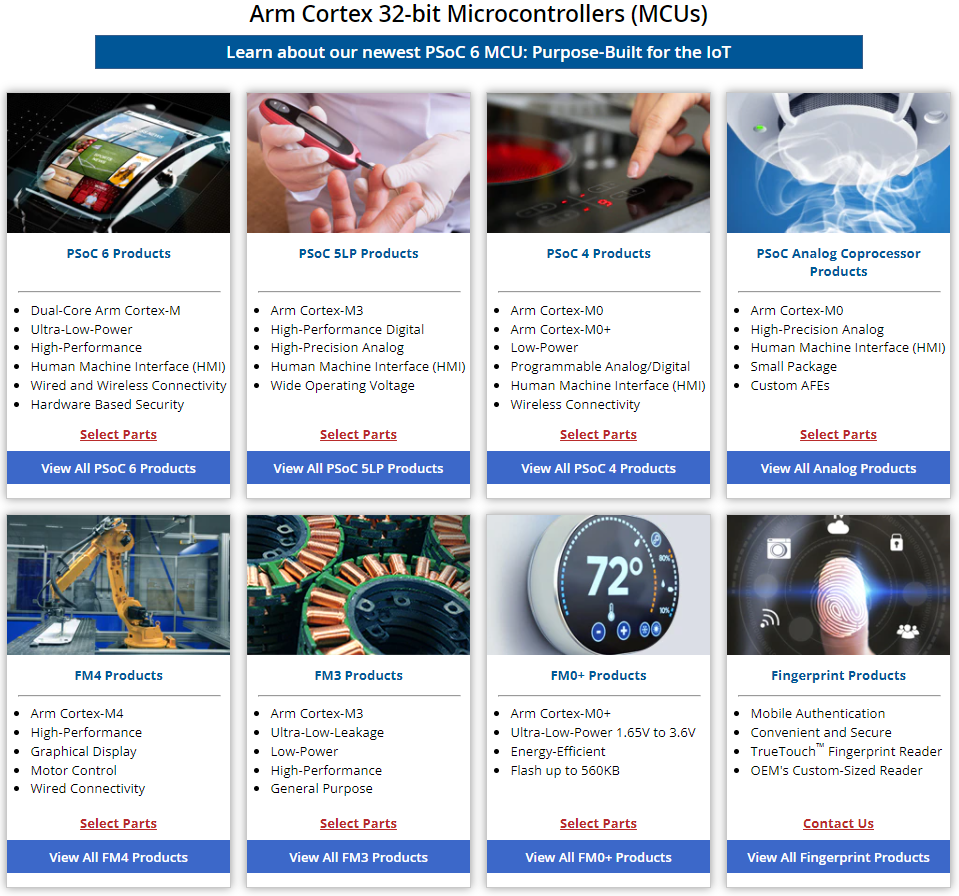 英飞凌MCU有几大系列_psoc4 和psoc6 区别-CSDN博客