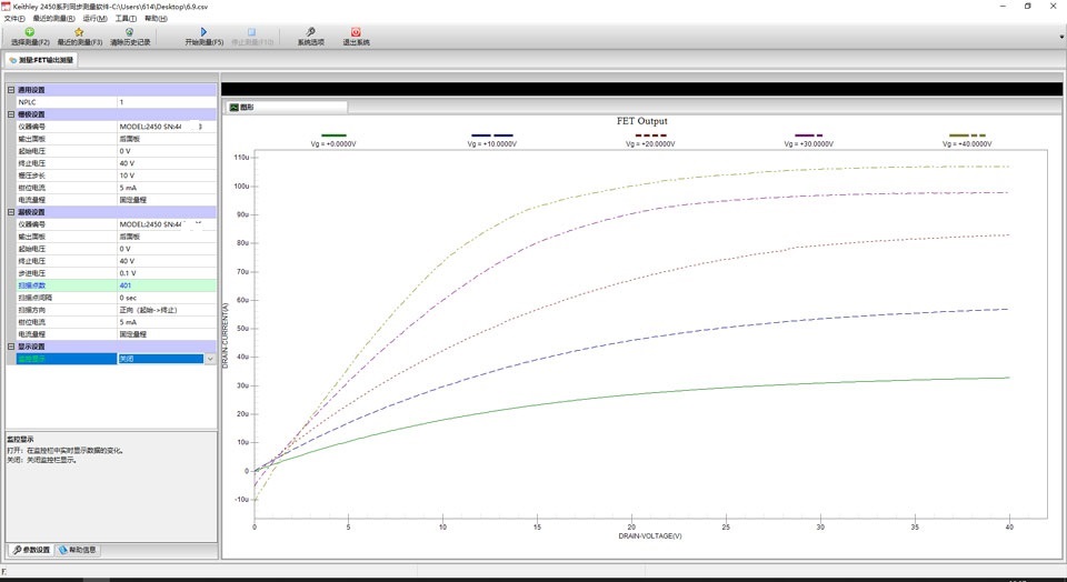 利用2台2450源表进行场效应管（FET）特性测量_怎么测试fet转移曲线的工具-CSDN博客