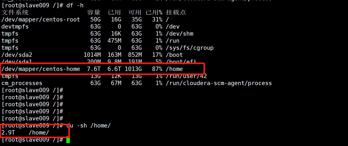 Linux系统下提示磁盘空间满，但实际占用却很小_linux磁盘满但实际占用很小-CSDN博客