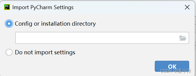 Windows安装PyCharm及设置中文_config or installation directory-CSDN博客