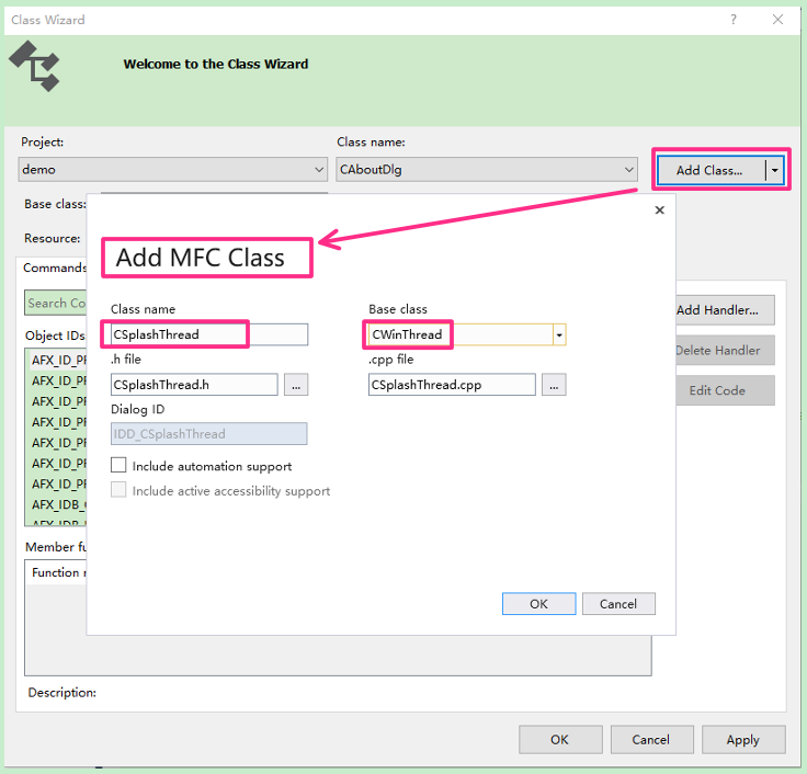 基于MFC的对话框程序添加启动画面_mfc绘制界面的时候绘制了两个dialog是为什么?-CSDN博客