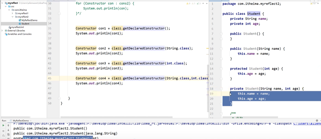 Java202303java学习笔记第四十天反射获取构造方法2 前端导师歌谣 博客园 