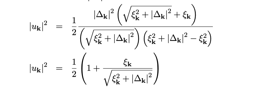 BCS Hamiltonian and BCS wave-function_bogoliubov transformation-CSDN博客
