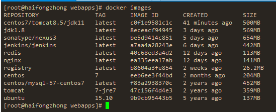 使用dockerfile创建tomcat8.5+jdk11的镜像（centos7）_centos7 jdk11镜像-CSDN博客