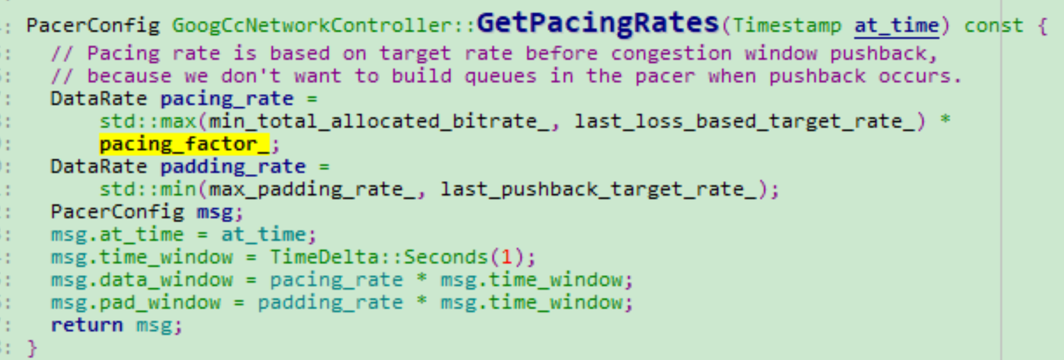 webrtc QOS方法四.5（gcc获取码率pacer、fec、编码器配置）_mediasoup pacer-CSDN博客
