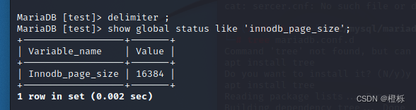 作业：page大小以及严格模式怎样修改_innodb 修改页大小-CSDN博客