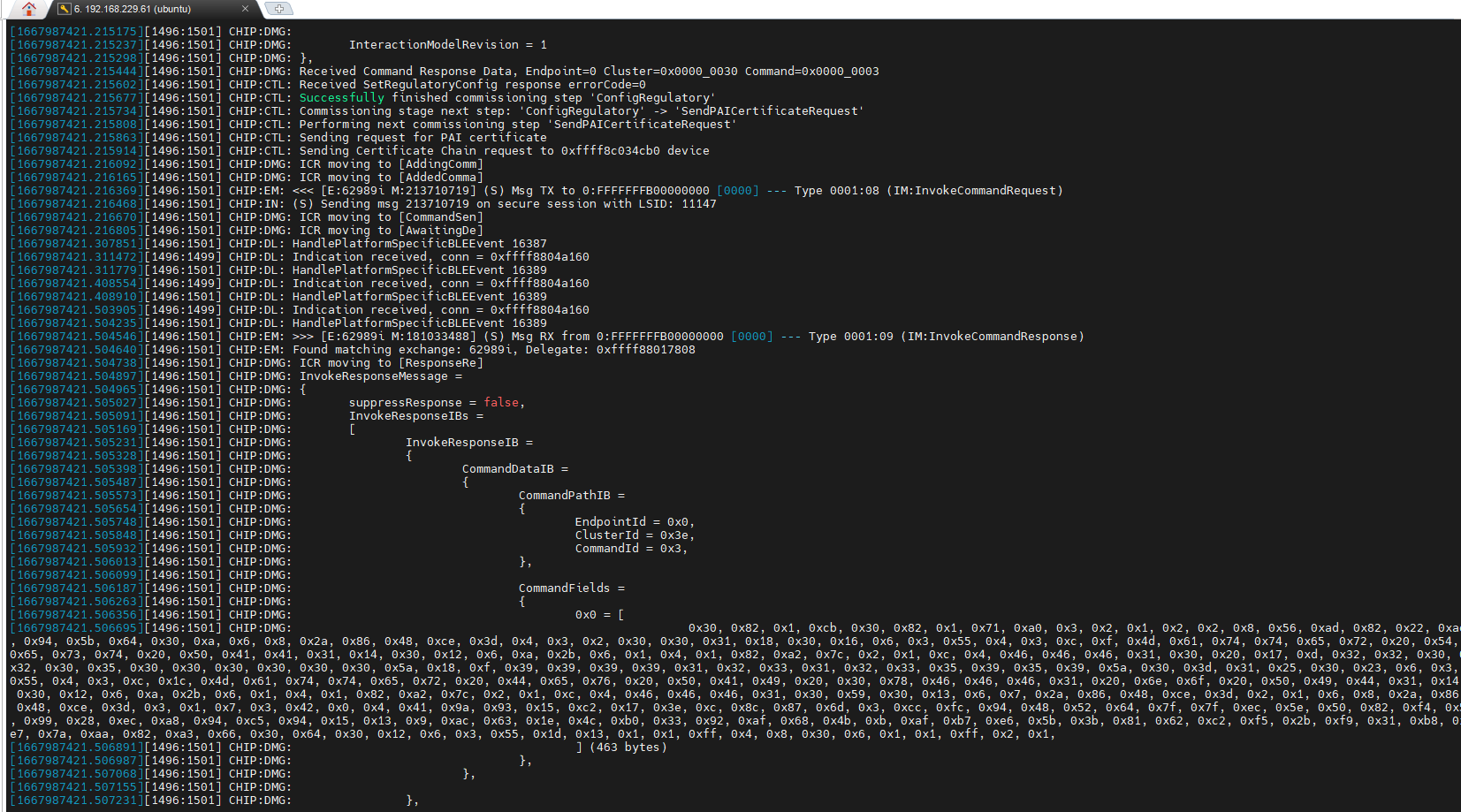 Matter Over Thread实战教程-Silicon Labs EFR32-2-03：官方Demo功能测试_mattertool代码 ...