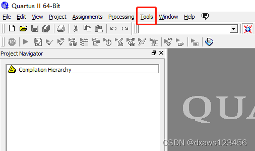 Quartus II Altera FPGA设置默认打开工程文件路径_quartus打开文件夹-CSDN博客