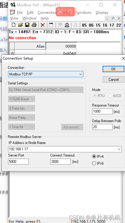 [STM32F103C8T6]W5500+Modbus TCP(HAL库)_w5500 stm32f1-CSDN博客