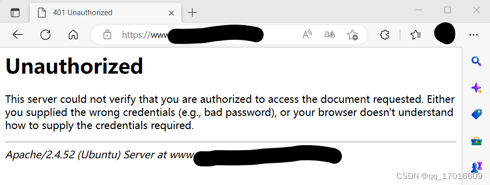Ubuntu下使用Apache2进行HTTP认证_ubuntu apache设置身份认证-CSDN博客
